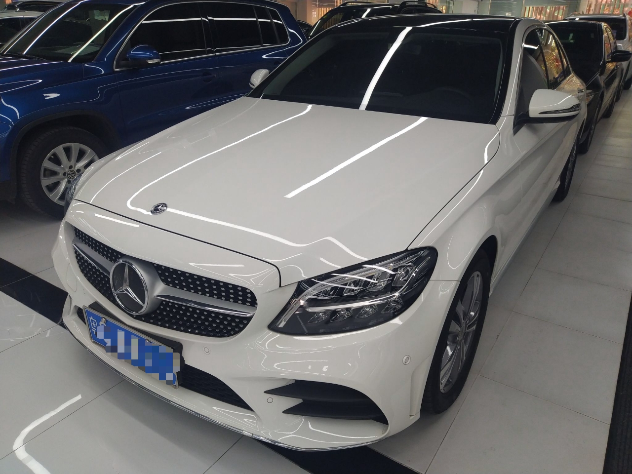 深圳二手奔驰C级 C200L 2021款 1.5T 自动 时尚型运动版 (国Ⅵ) -第一车网